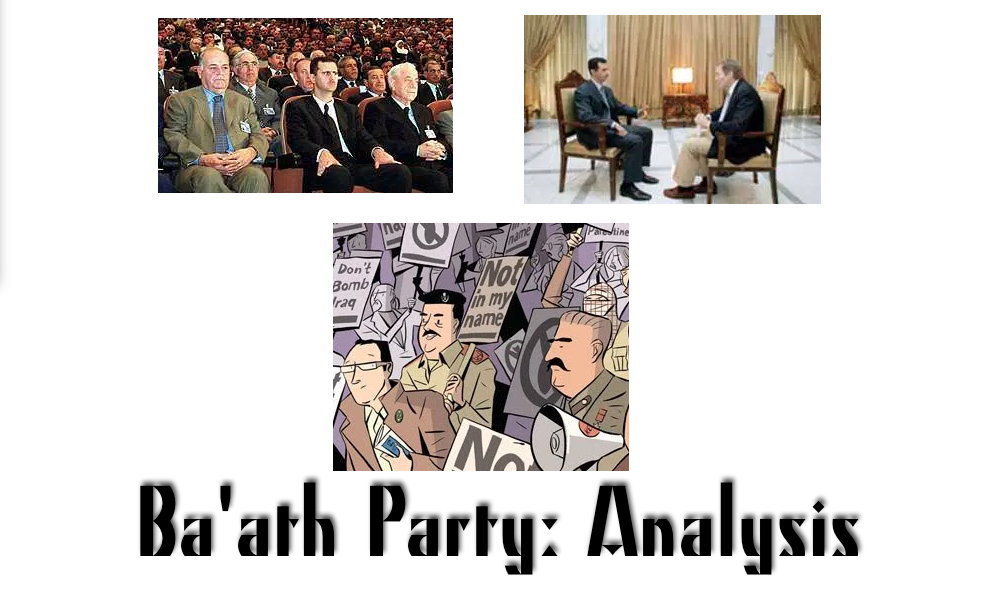 Practice over Principles: An analysis of the Ba’ath Party and its ...