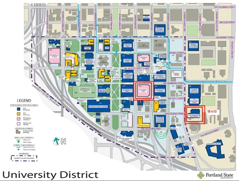 University Of Portland Oregon Map - United States Map